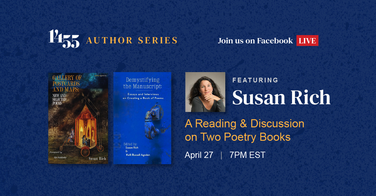 1455 Author Series Featuring Susan Rich | 1455 Literary Arts